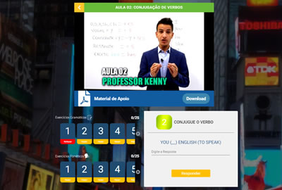 Curso de Inglês Prof. Kenny